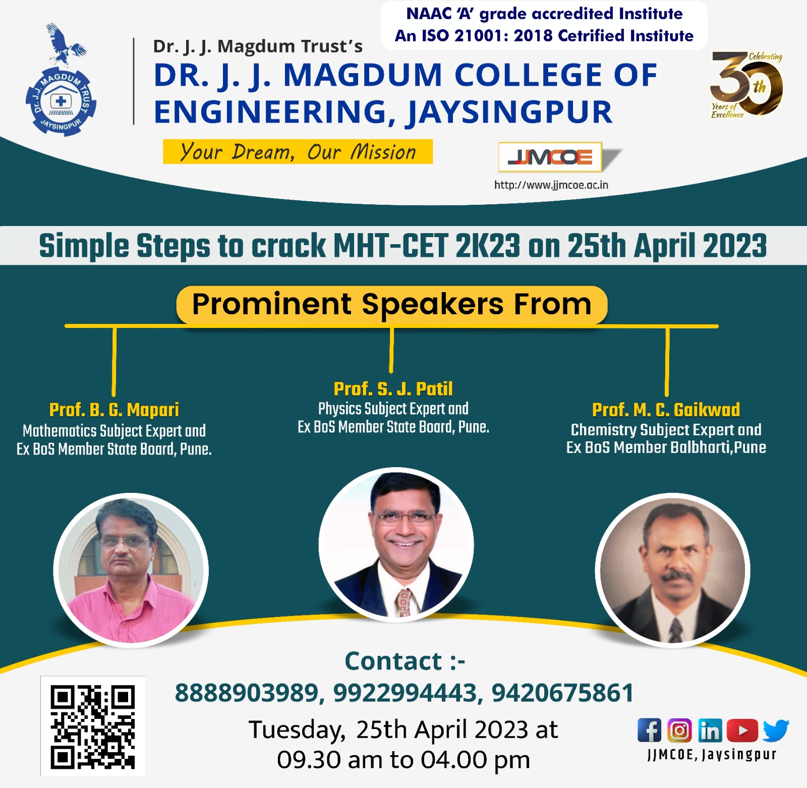 UG Programs Offered – Dr. J.J. Magdum College Of Engineering